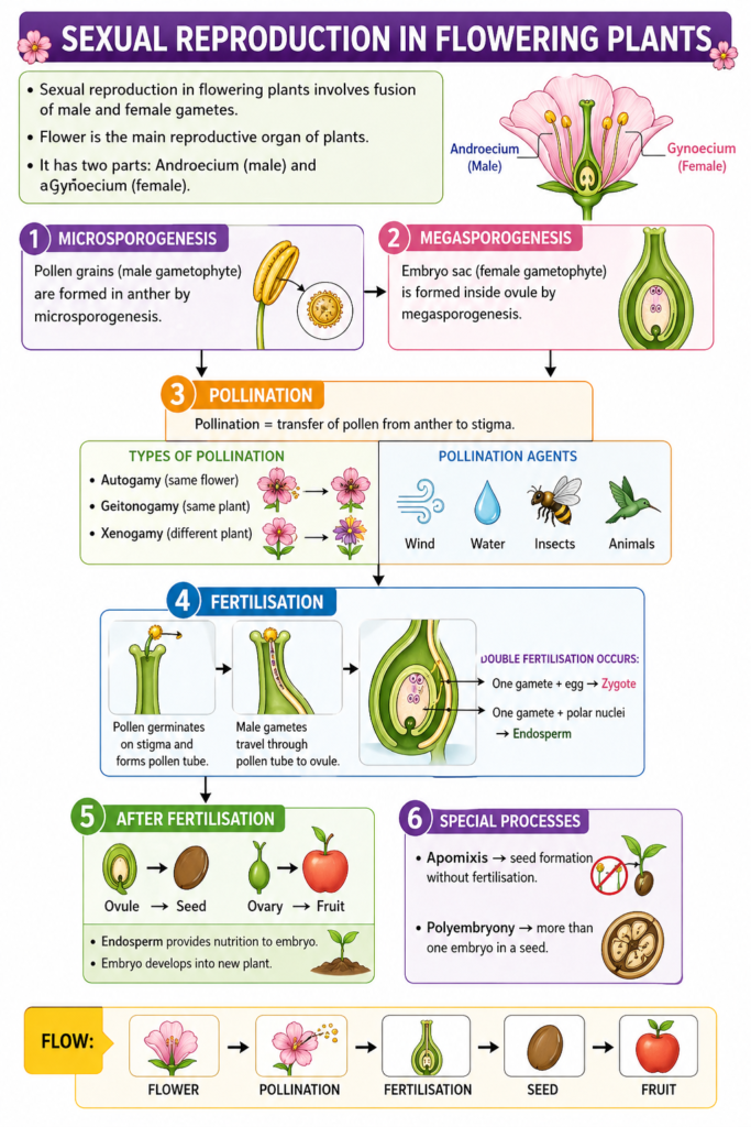 Science Biology Notes | Class 12 – Chapter 1: Sexual reproduction in ...